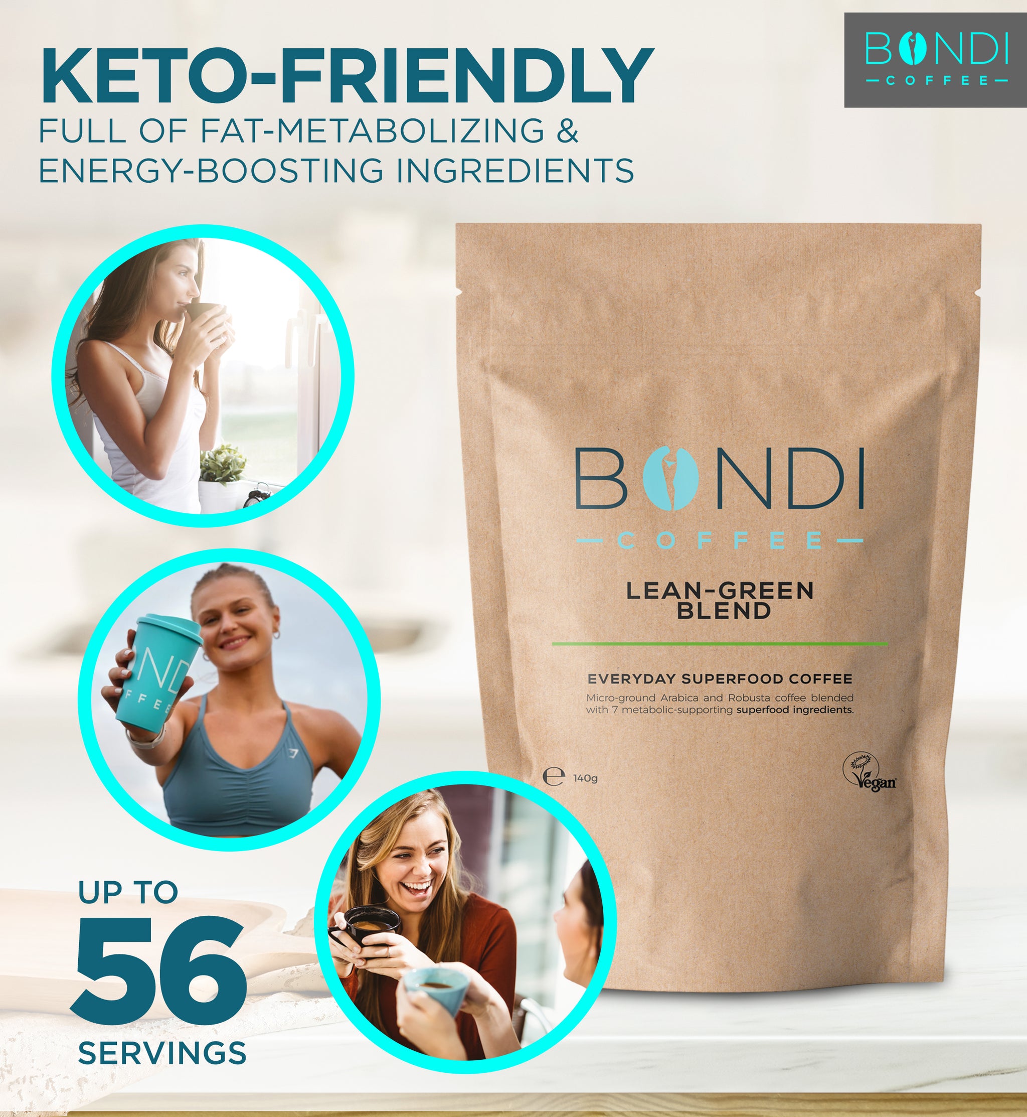 Healthy Lean Green Coffee Metabolism Booster | Bondi Coffee